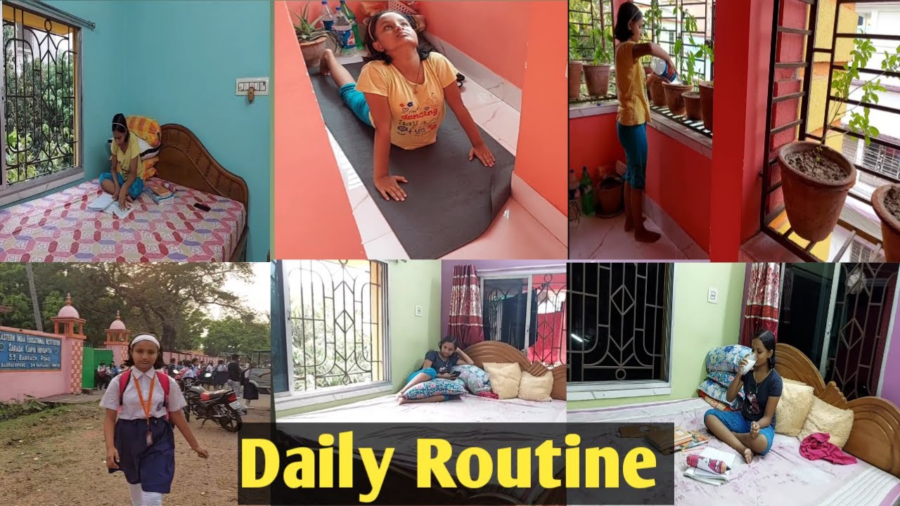 My 12 Year Old Daughter Busy Morning To Night Daily Routine - YouTube