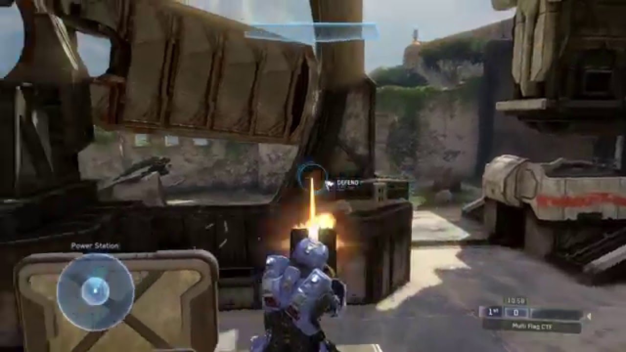 Halo 2 Anniversary Machine Gun Turret - YouTube