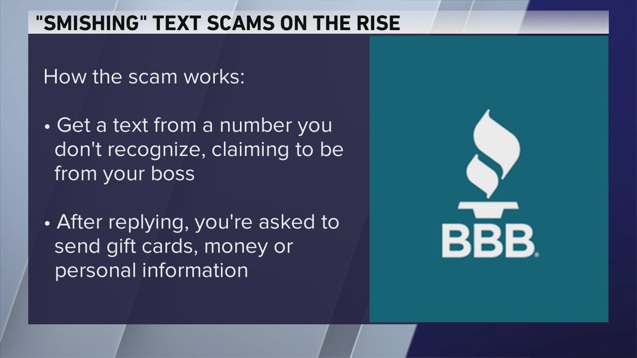 BBB CEO joins WGN News to discuss 'smishing' text scams - YouTube