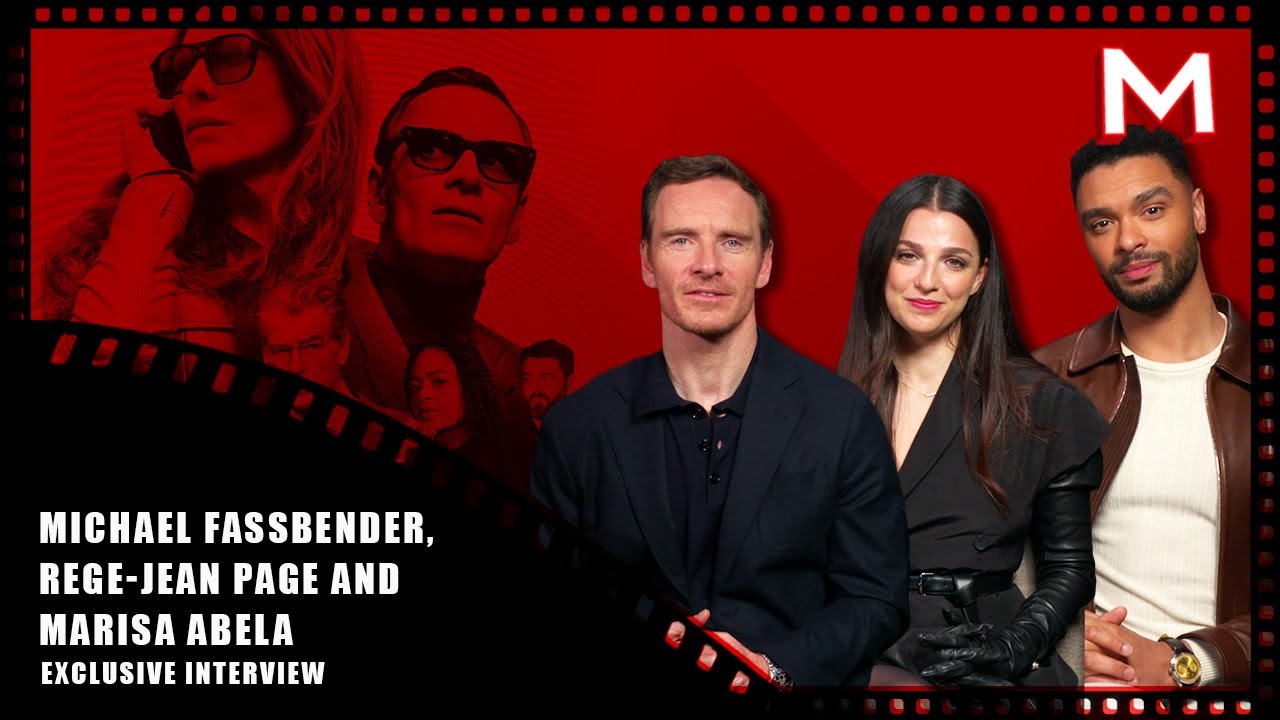 Michael Fassbender, Regé-Jean Page & Marisa Abela Talk 'Black Bag' and the Spy Life | Interview ...