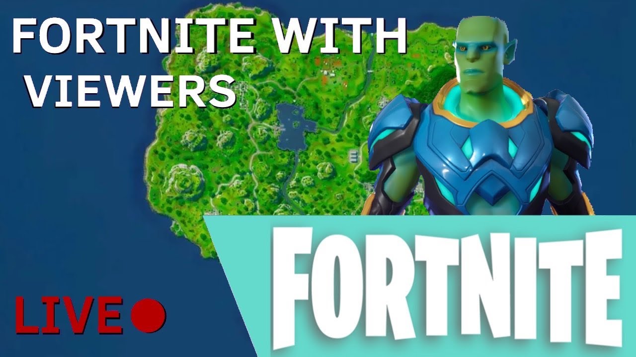 FORTNITE LIVE | PLAYING WITH VIEWERS - YouTube