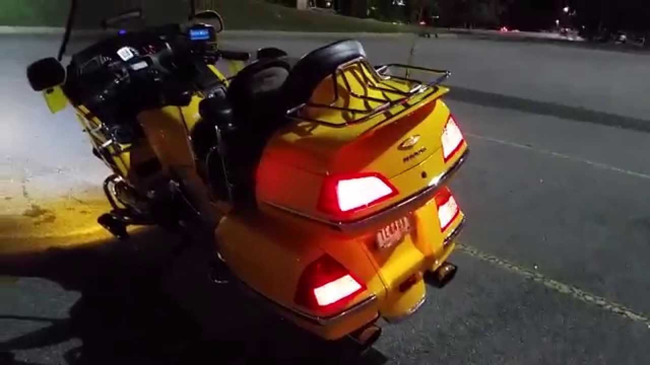 1800 cc GoldWing, Pearl yellow, Gary J, Part 1. - YouTube