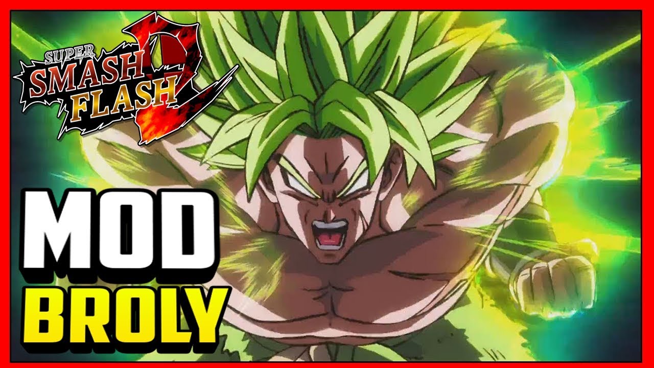 SSF2 Mods - BROLY SSJ ( LEGENDARY ) - YouTube