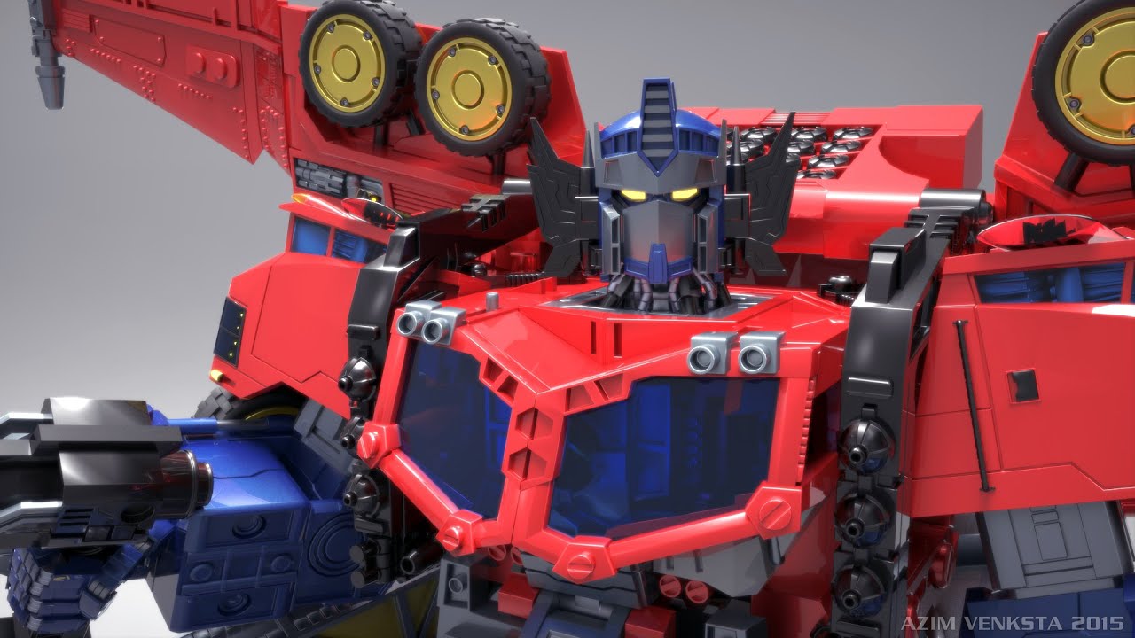 Cybertron Optimus Prime 3D - YouTube
