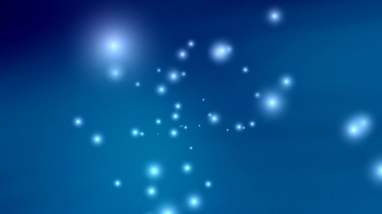 Small Little Blue Lights | HD Relaxing Screensaver | NT VFX - YouTube