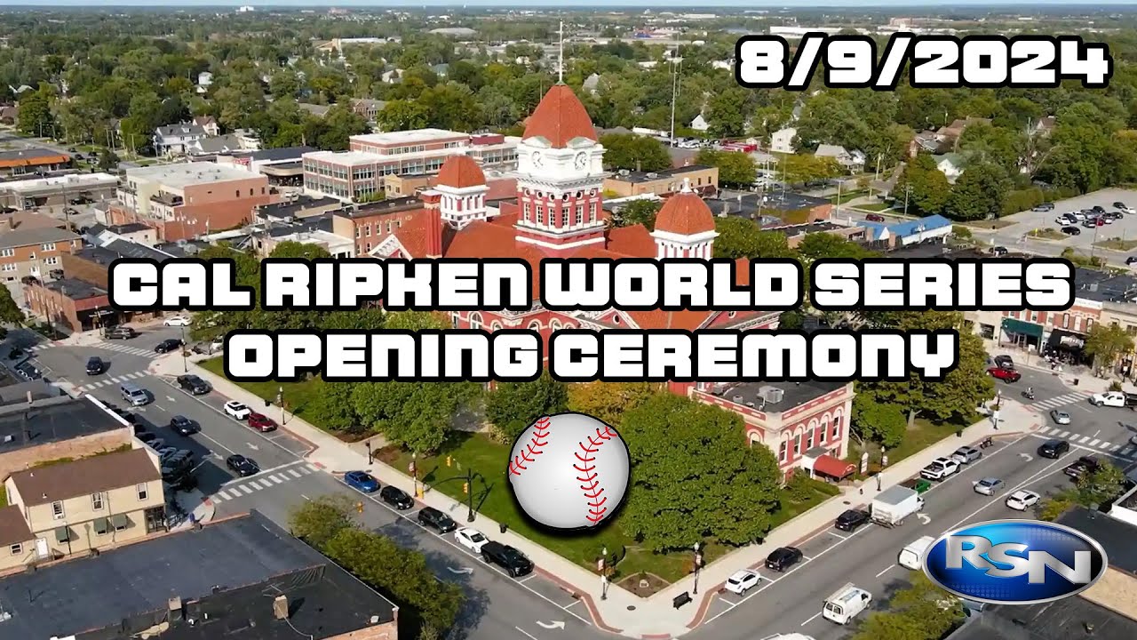 10U Cal Ripken World Series Opening Ceremonies 2024 - YouTube