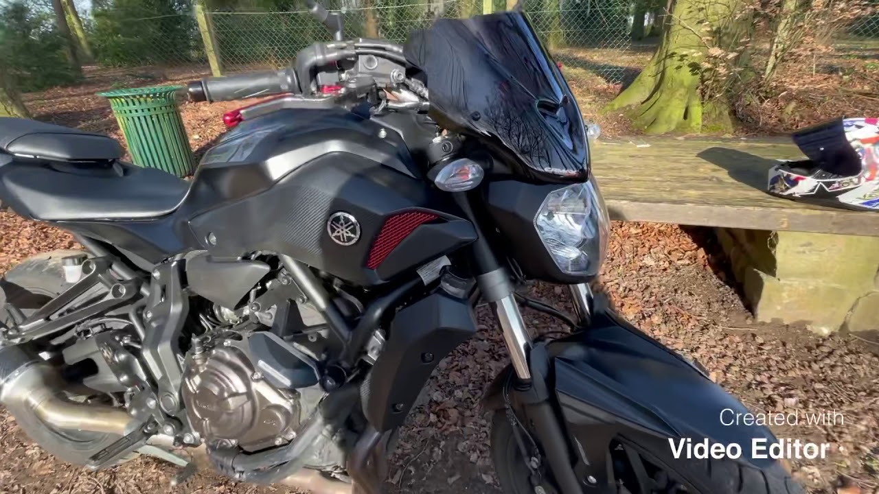 MT-07 A2 Ligne Arrow - YouTube