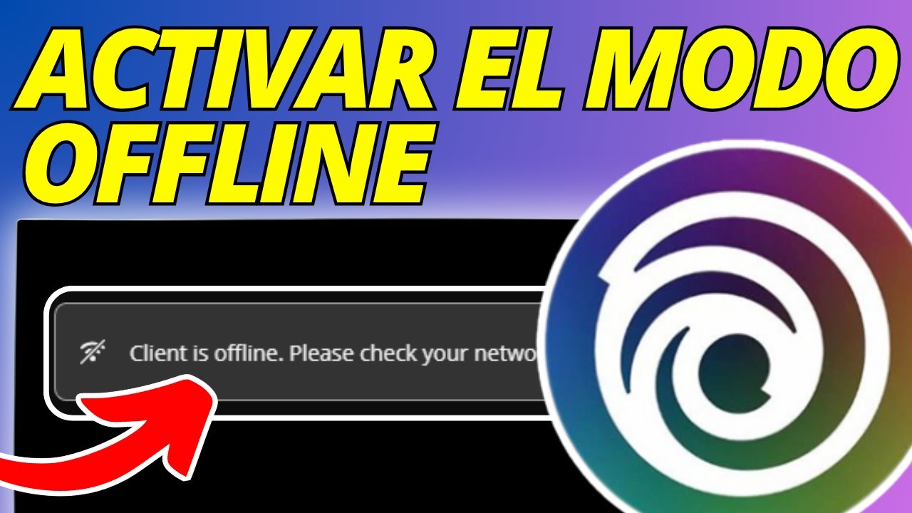 Cómo activar y desactivar el modo offline en Ubisoft Connect - YouTube