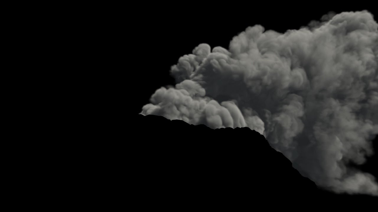 Smoke FX Vulcano - 3DS MAX / Fume Fx - YouTube