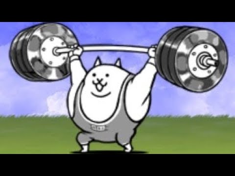 battle cats part 3 : I got weight lifter cat - YouTube