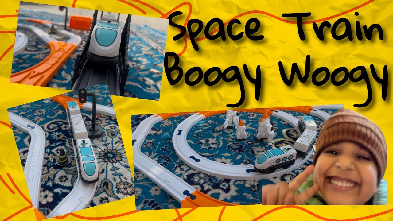 Boogy Woogy Space Train Set, Chandrayan train. Metro train, rapid rail ...