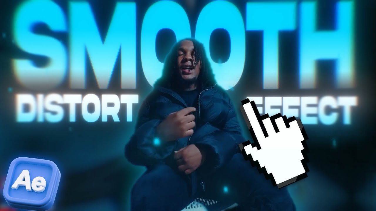 SMOOTH WARP DISTORT EFFECT After effects Tutorial - YouTube