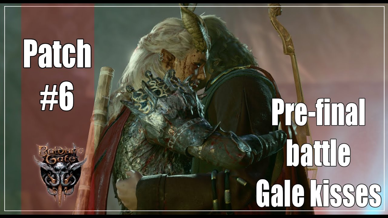 All the new Gale "last" kisses before the final boss. Baldur's Gate 3 ...