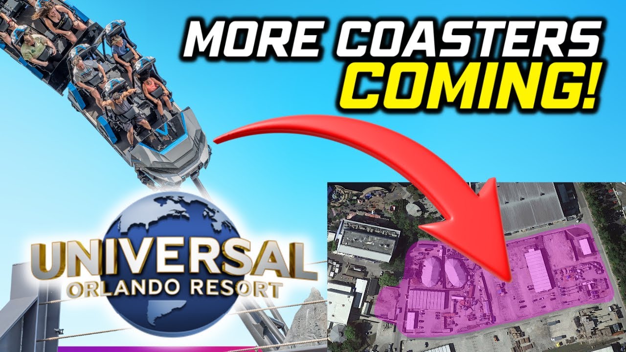 MORE Roller Coasters Coming To Universal Orlando After Epic Universe ...