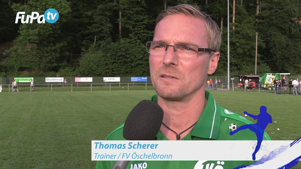 Thomas Scherer - FV Öschelbronn - zum Spiel vs. FV Spfr. Forchheim im ...
