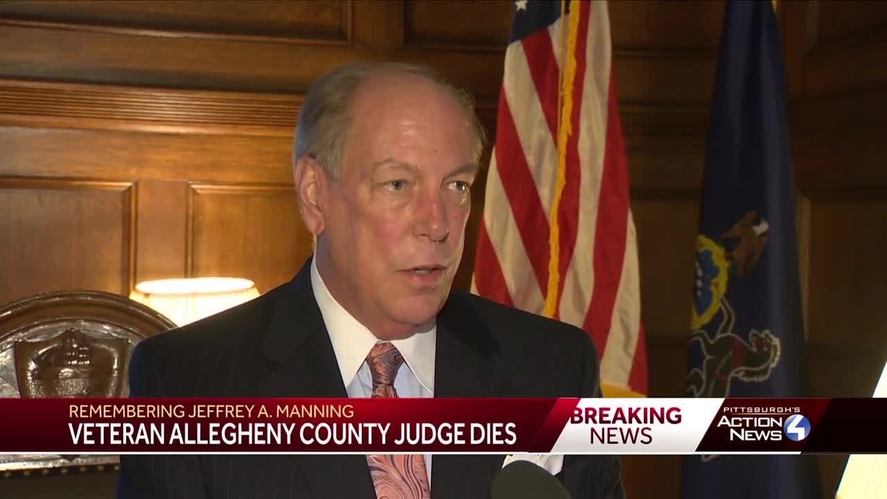 Retired Allegheny County judge Jeffrey Manning dies - YouTube