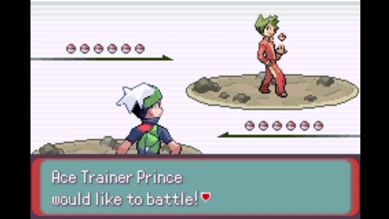 Pokemon Elite Redux Elite Mode 2.0 - Ace Trainer Prince - YouTube