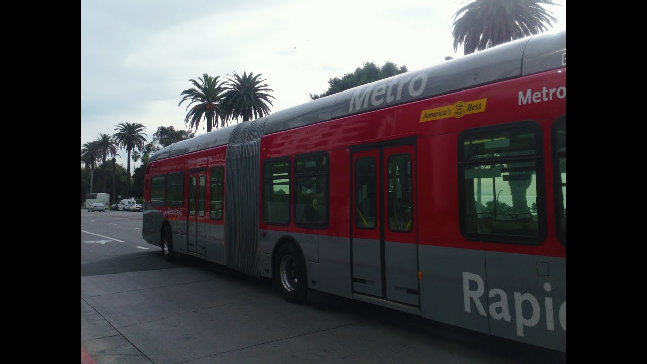 Ridin Los Angeles MTA Rapid 720--Wilshire Blvd--Downtown L.A. to Skid ...