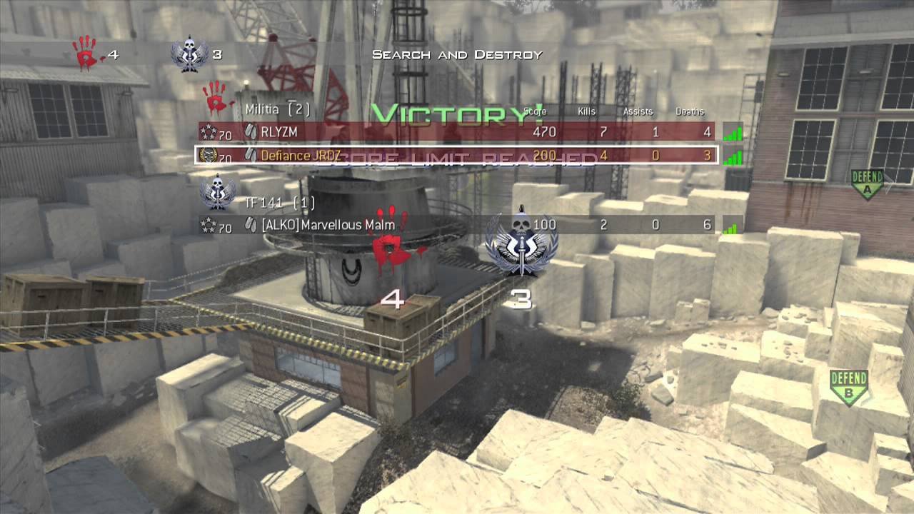 1st map proof mw2 - YouTube