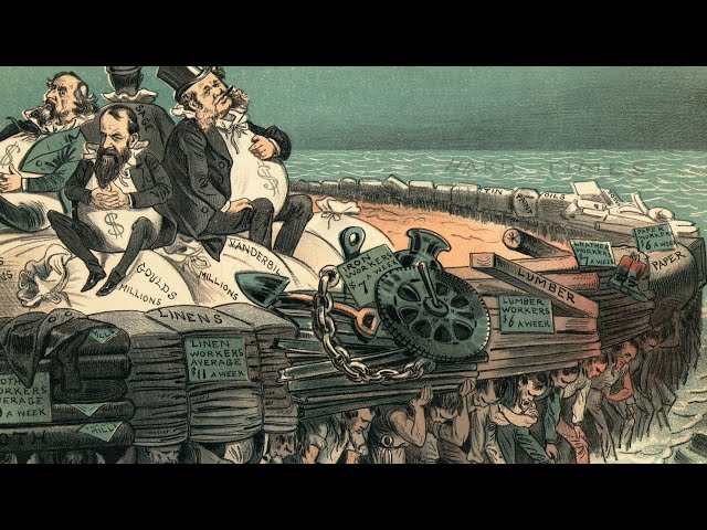 Social Darwinism Political Cartoon Gilded Age