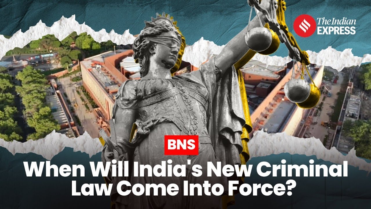 New Criminal Law Bill 2023 Indias 3 New Criminal Laws To Come Into