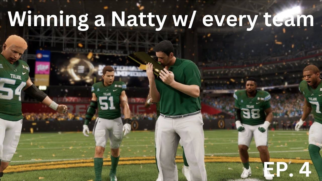 CFB 25: Winning a Natty w/ every team Ep. 4 - YouTube