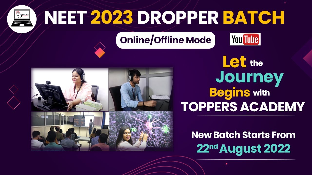NEET Coaching - Dropper Batch for NEET 2023 | Best Online Coaching for ...