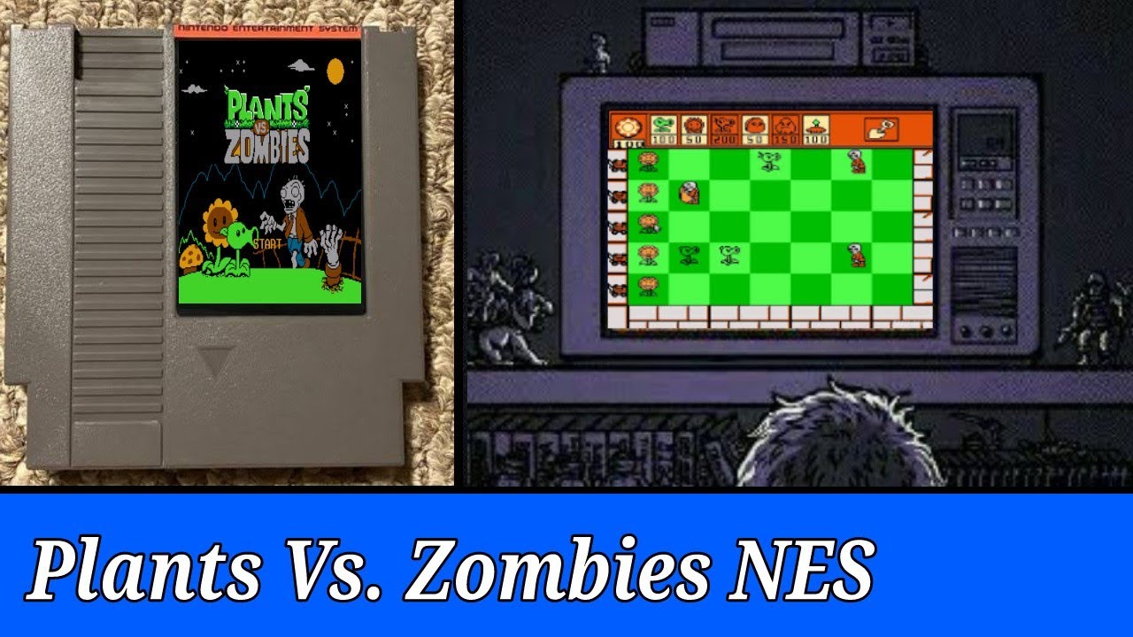 Hablemos del Extraño Port de Plants Vs. Zombies para NES - YouTube