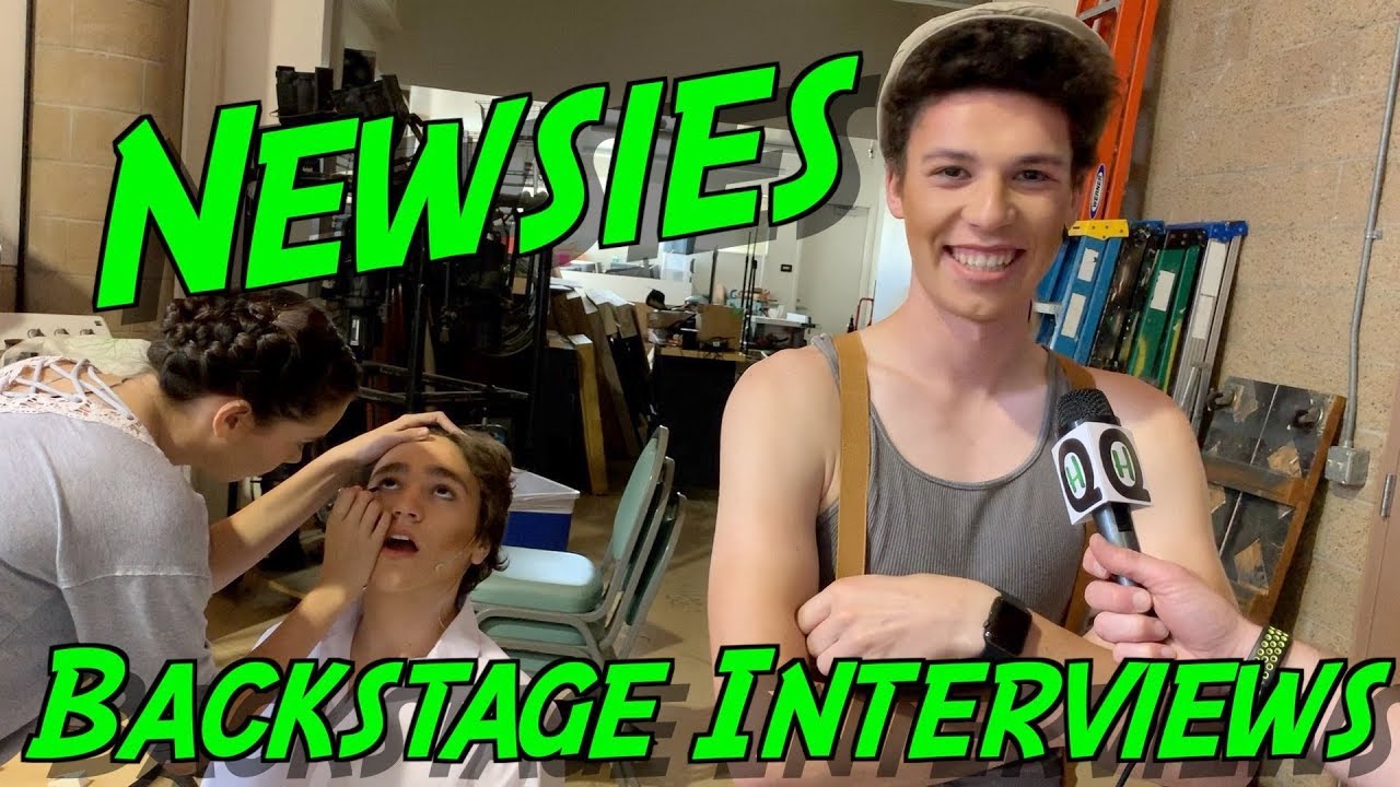Newsies Backstage Interviews - YouTube
