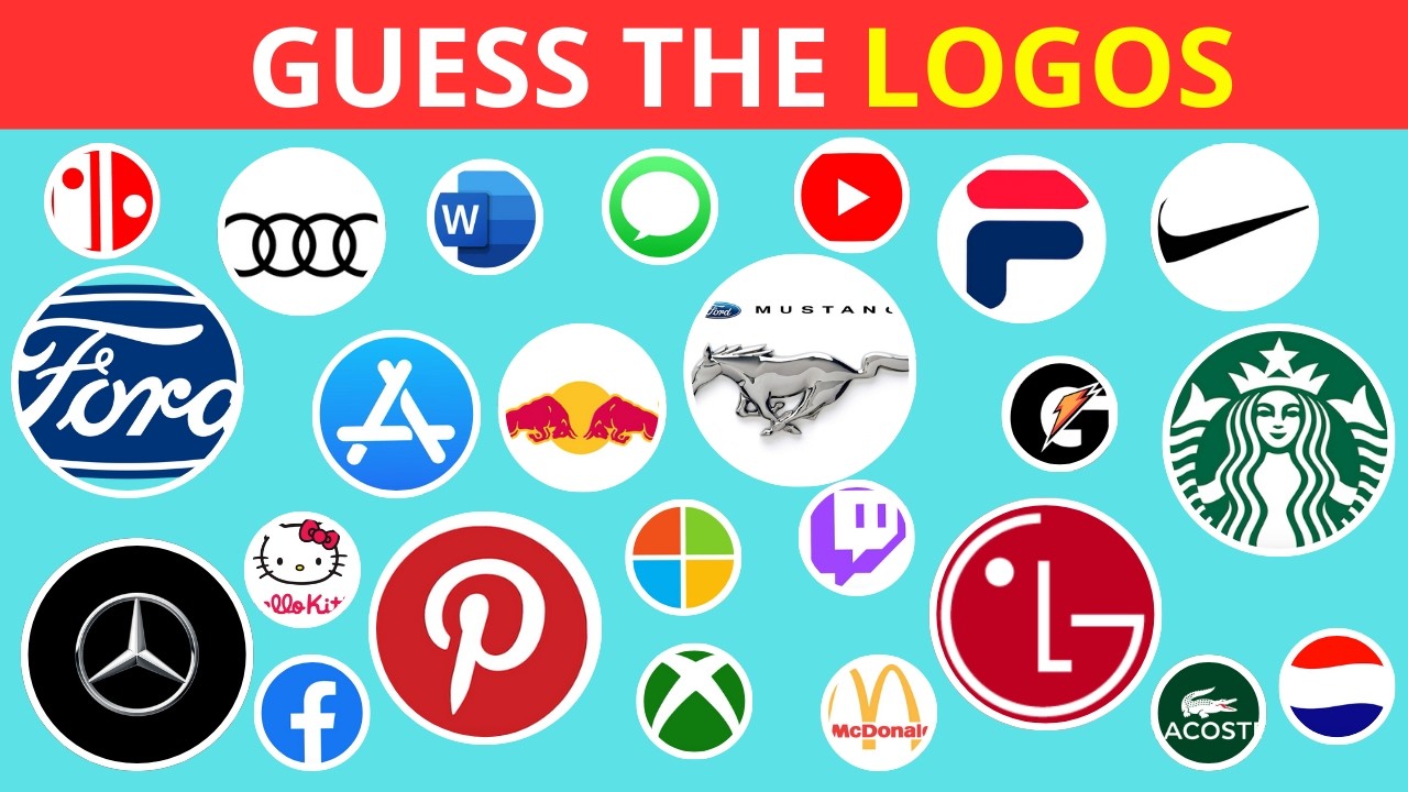 🔍 Can You Guess These Logos? 🎯 | Ultimate Logo Quiz Challenge! - YouTube