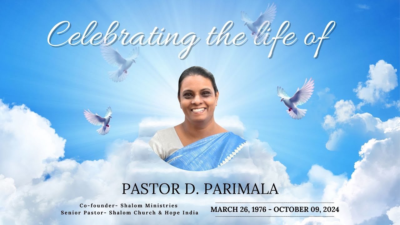 SHALOM CHURCH HYDERABAD || THANKS GIVING OF PS.D. PARIMALA || 24 ...