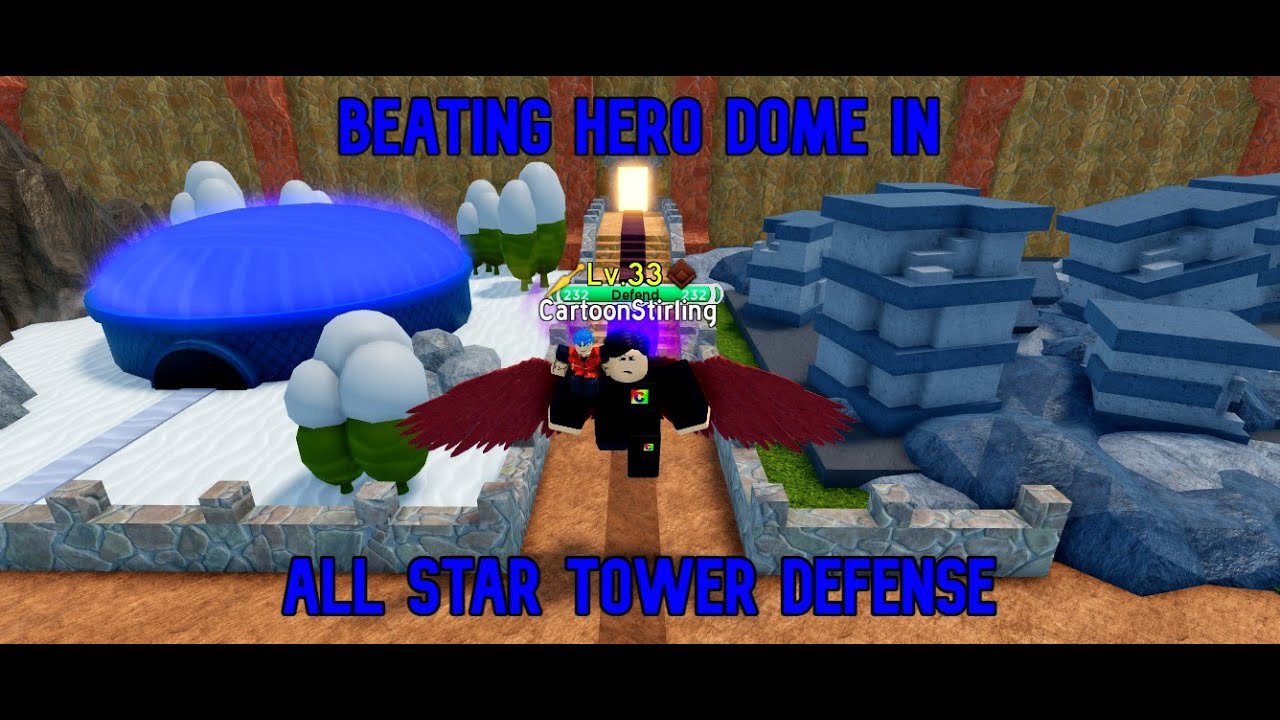 Beating Hero Dome in All Star Tower Defense (ASTD)! - YouTube