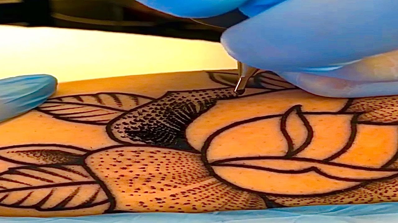 The Tattoo Process | Pepper Shading W/Artist Matt Stopps - YouTube