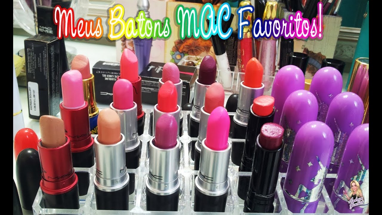 Meus Batons MAC Favoritos! - YouTube