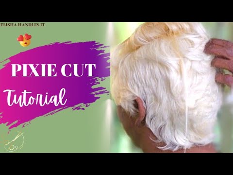 HOW TO💫 PIXIE CUT QUICKWEAVE Like a PRO🔩613 BLONDE TUTORIAL | MODEL CAM | Beginner Friendly ...