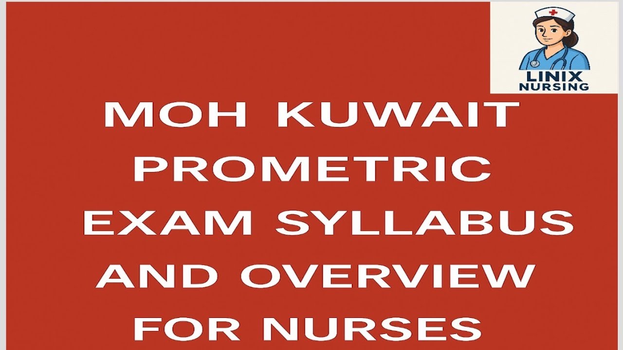 🇰🇼 MOH Kuwait Prometric Exam Syllabus 2025 | Nursing Officer Overview ...