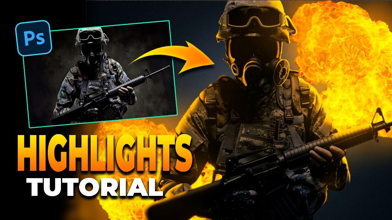 Highlights Tutorial, How highlights actually work EASY PZ #photoshop ...