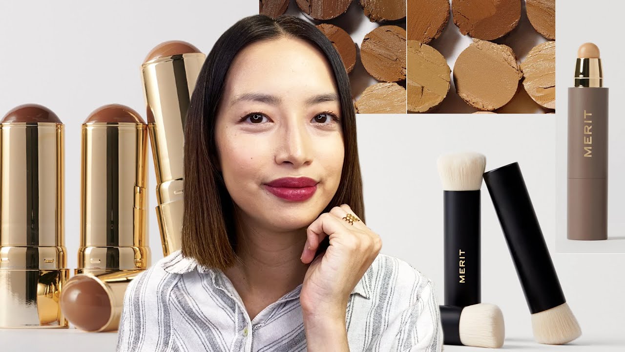MERIT BEAUTY Bronze Balms and The Base Set - YouTube