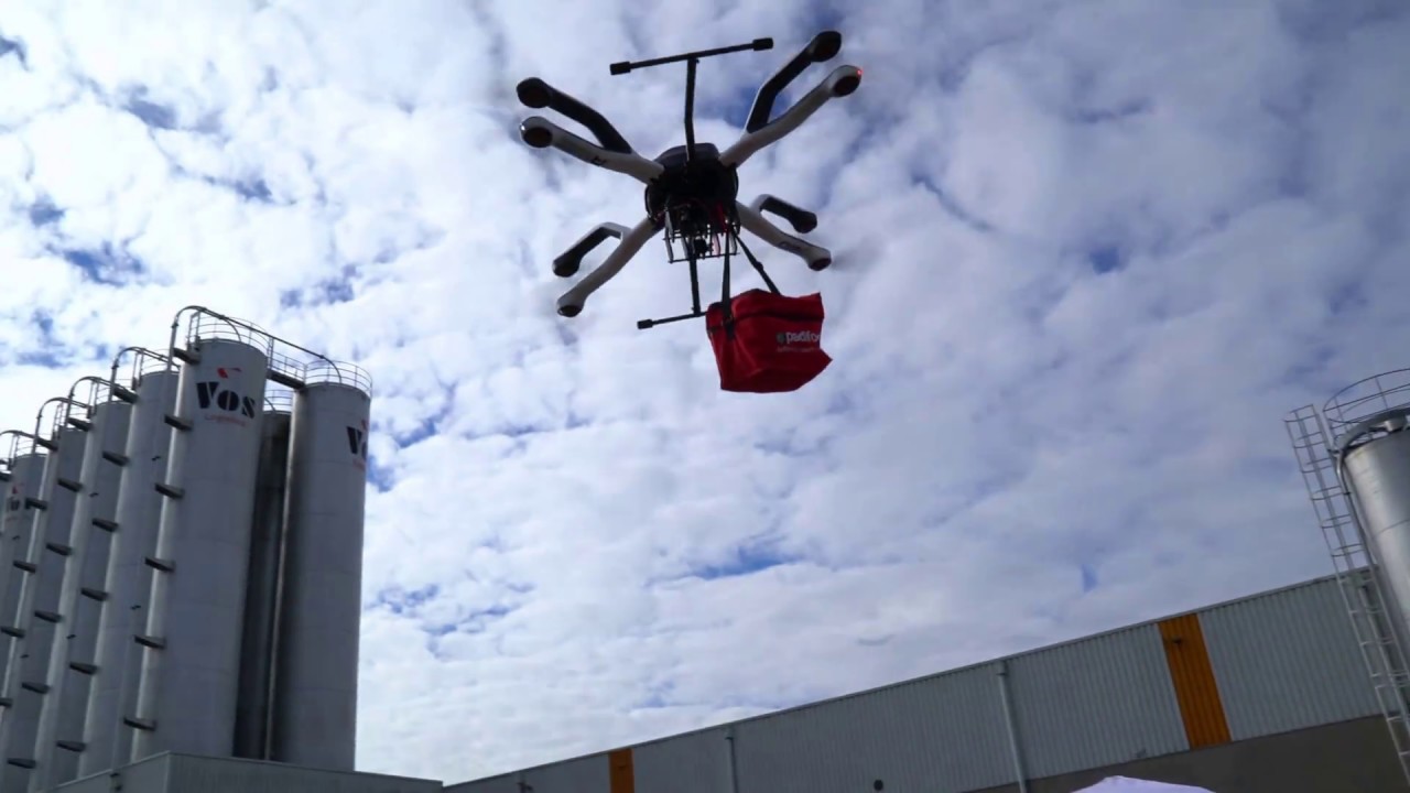 AceCore - NEO Drone - Delivery system - YouTube