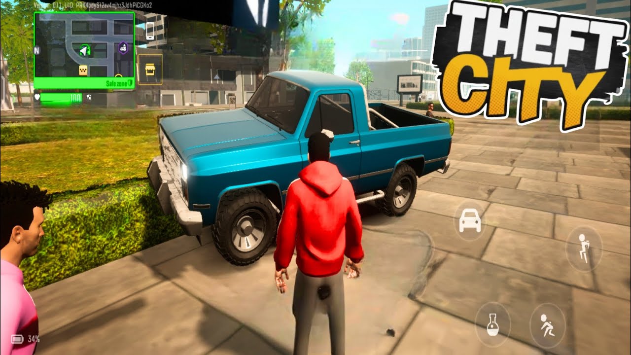 Theft City RP: Online World (Android, iOS) Mobile Gameplay - The GTA ...