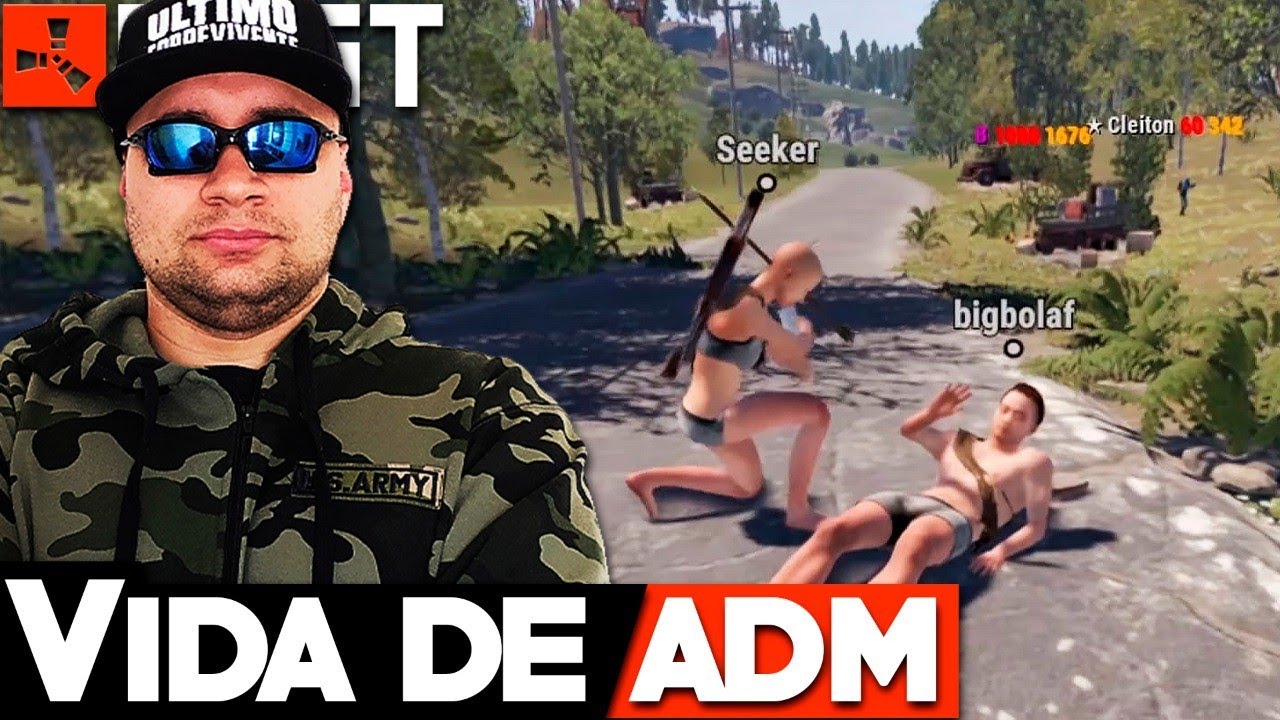 RUST VIDA DE ADM | CAMPERS - HISTORIAS - START DIFICIL - COUNTER RAID - Rust - YouTube