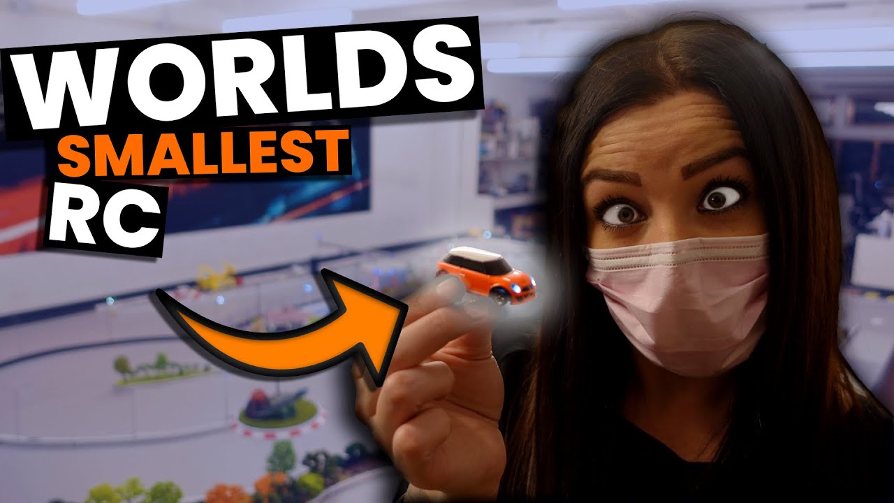 WORLDS Smallest RC Car at EPIC Track (1/76 Scale Turbo mini Racing Car ...