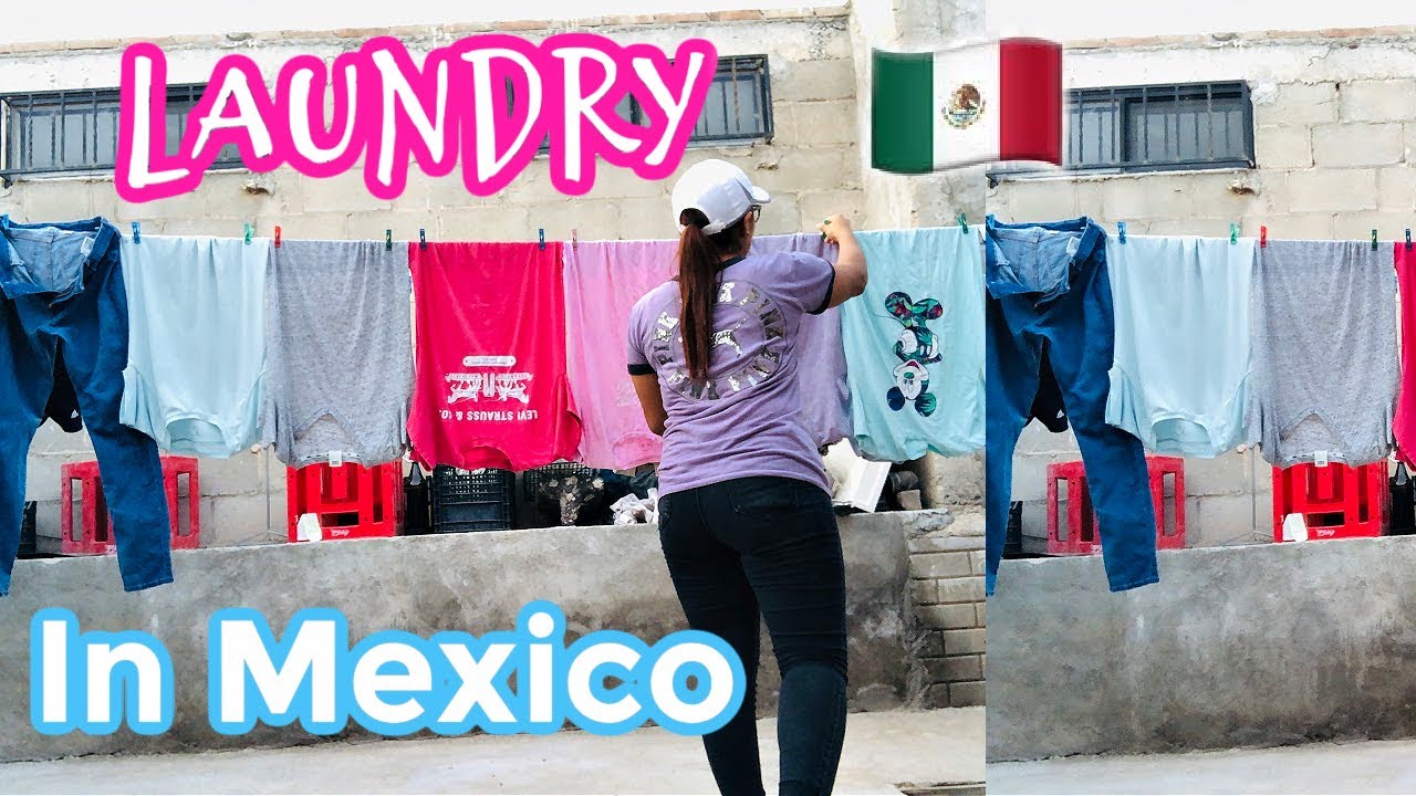 How I do my laundry In Mexico ( my life in Mexico ) - YouTube