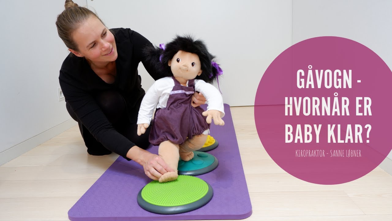 Hvornår er din baby klar til gåvognen? - YouTube