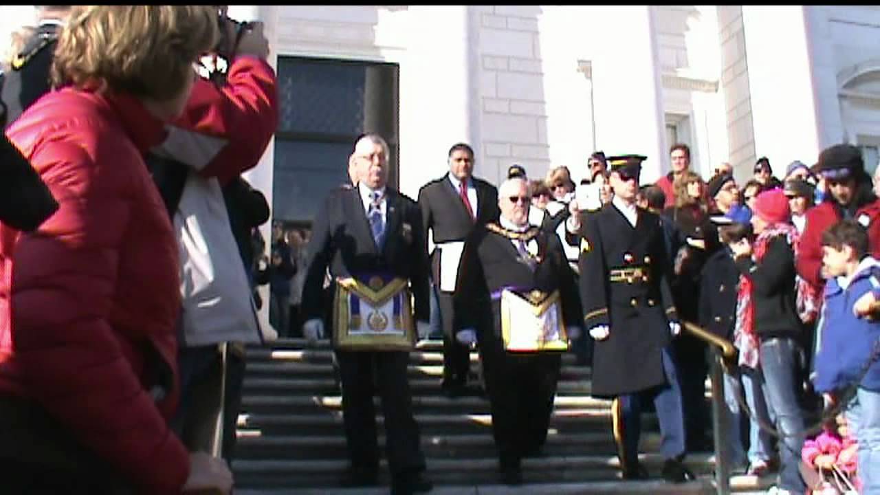 Masonic Ceremony at Arlington Cemetery.mp4 - YouTube