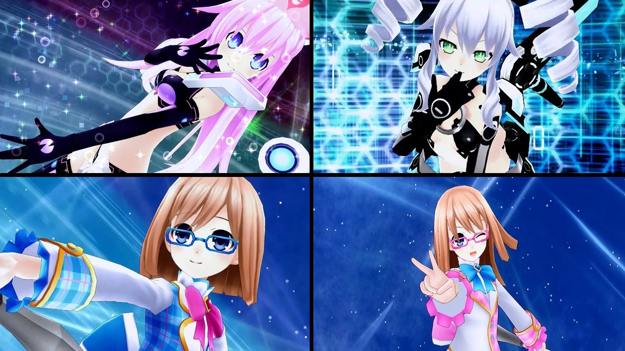 MegaDimension Neptunia Victory 2 - CPU Candidates Transformations ...