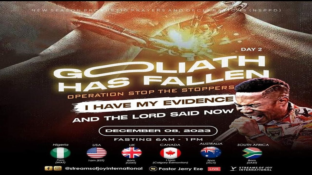 GOLIATH HAS FALLEN - OPERATION STOP THE STOPPERS [I HAVE MY EVIDENCE] 2 ...