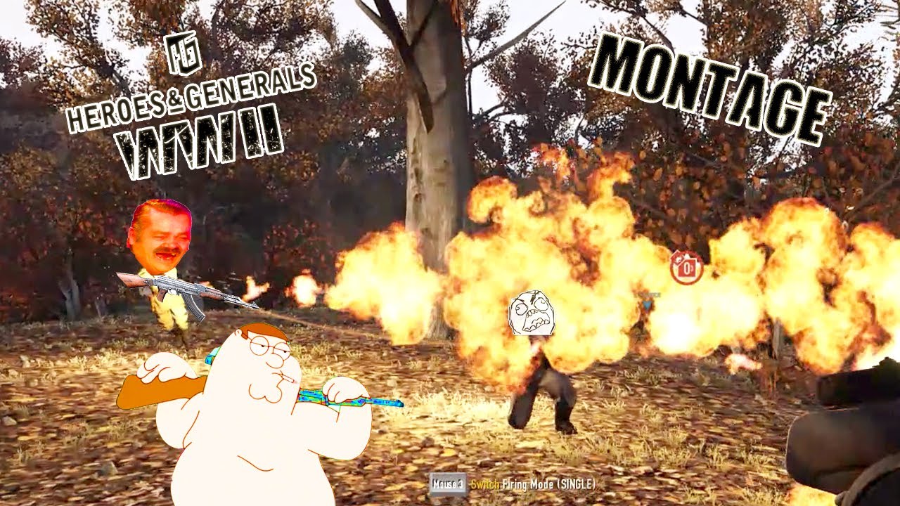 heroes and generals fails experience - YouTube