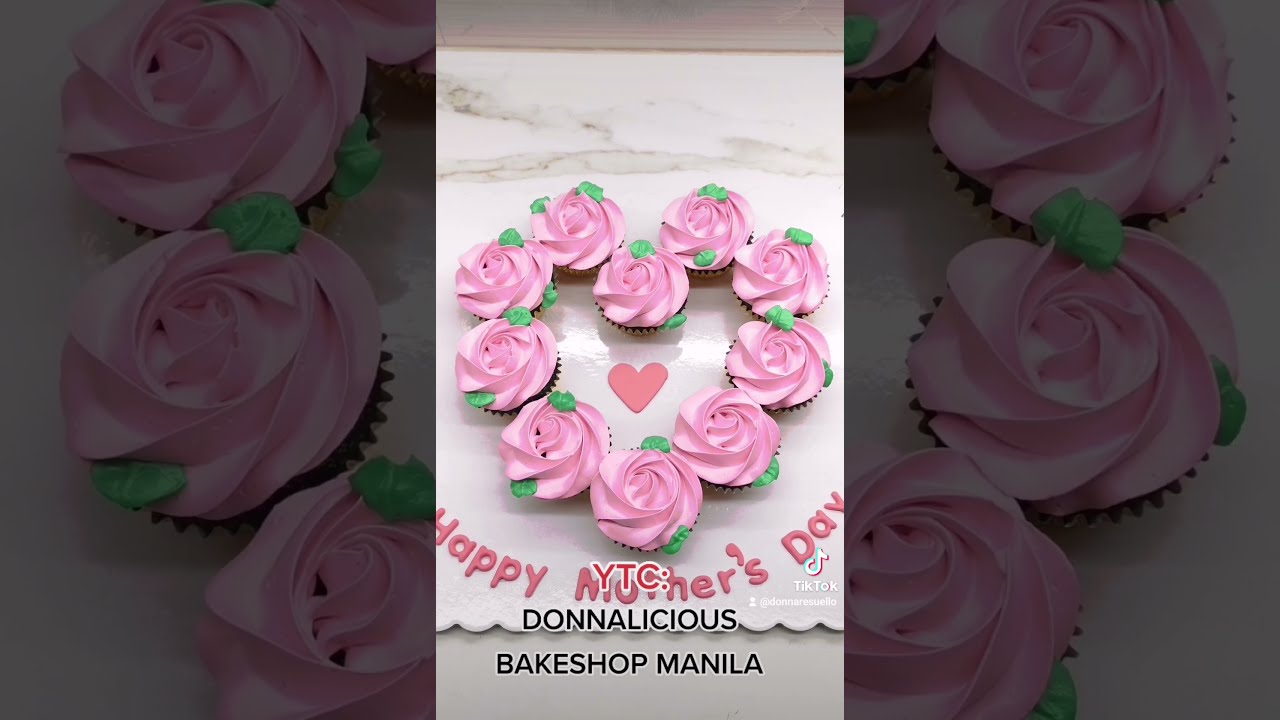 PULL APART HEART CUPCAKES - YouTube