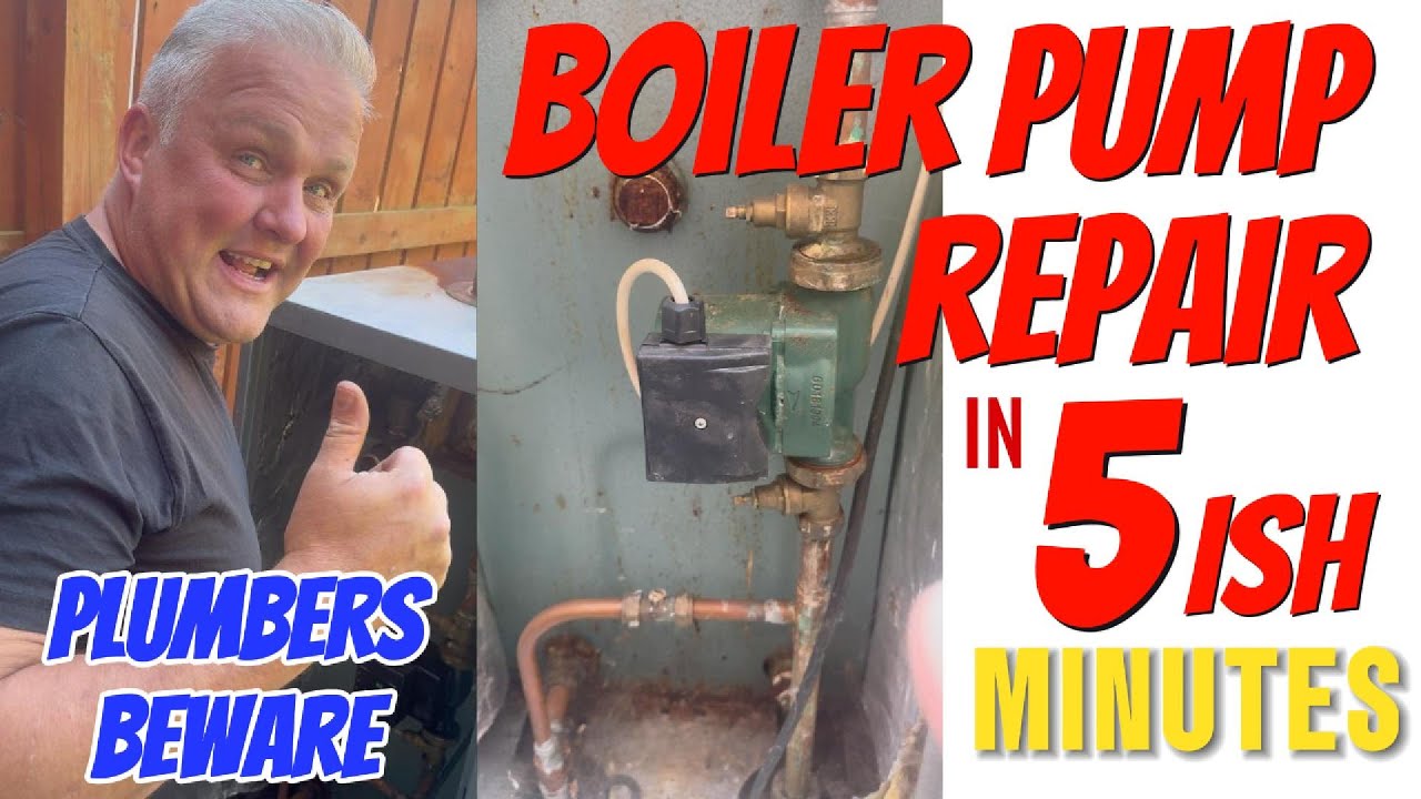 Easy Boiler Pump Swap Anyone Can Do! - YouTube